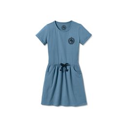 Tchibo - Jerseykleid - M&auml;dchen - Gr. 134/140 - dunkelblau