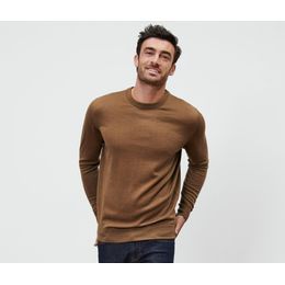 Tchibo - Merino-Pullover - Herren - Gr. XXL - cognac