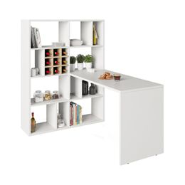 Roba Set - 120x57,9x75cm - wei&szlig; - Holz / Acryl