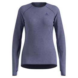 Odlo X-Alp PW 115 Crewneck L/S Bekleidung Damen blau S