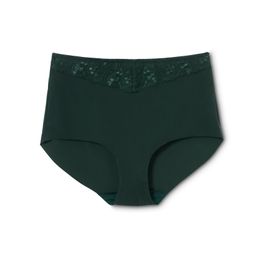 Tchibo - Highwaist-Panty - Damen - Gr. L - dunkelgr&uuml;n