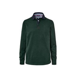 Tchibo - Langarm-Poloshirt - Herren - Gr. S - dunkelgr&uuml;n