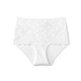 Tchibo - Highwaist-Panty - Damen - Gr. M - wei&szlig;