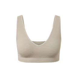 Tchibo - Seamless-Sport-Bustier - Damen - Gr. M - beige/jacquard