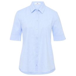 Peter Hahn - Bluse mit 1/2-Arm, blau, Gr. 44 / L - Baumwolle