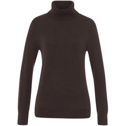 Peter Hahn - Rollkragen-Pullover aus 100% Premium-Kaschmir, braun, Gr. 40 / M - Kaschmir