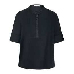 Peter Hahn - Bluse aus Seide, schwarz, Gr. 50 / XL - Seide