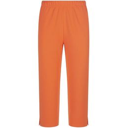 Peter Hahn - Caprihose, orange, Gr. 46 / L - Baumwolle