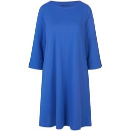 Green Cotton - Jersey-Kleid Ivy, blau, Gr. 40 / M - Baumwolle