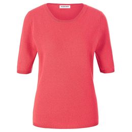 Peter Hahn - Rundhals-Pullover aus Schurwolle und Kaschmir, pink, Gr. 44 / L - Schurwolle