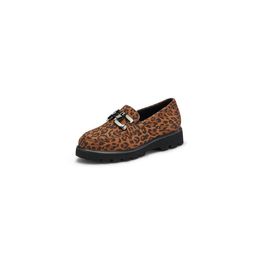 Sioux - Slipper Meredira, braun, Gr. 39 - Leder