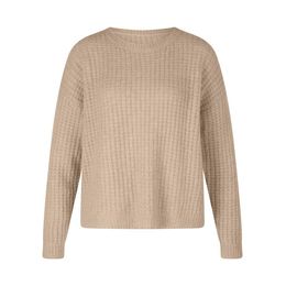 Peter Hahn - Rundhals-Pullover, beige, Gr. 38 / S - Kaschmir
