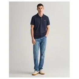 Gant f&uuml;r Herren. 1000261 Jeans Regular Fit blau (38/36), L&auml;ssig, Baumwolle, Denim