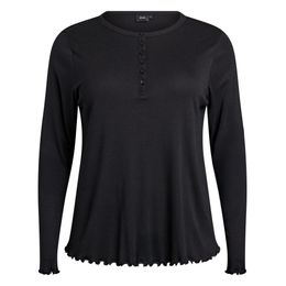 ZIZZI Blusen 'Cabinar' Damen Gr&ouml;&szlig;e 11XL/12XL schwarz