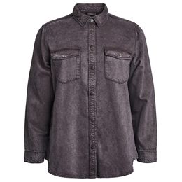 ZIZZI Bluse 'Cadami' Damen Gr&ouml;&szlig;e XL/XXL grey denim