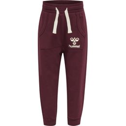 Hummel Hose Jungen Gr&ouml;&szlig;e 86 weinrot / wei&szlig;