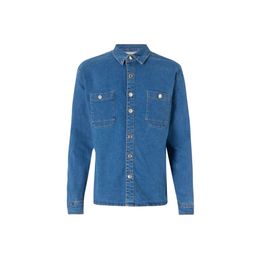 Denim Project Hemd 'DPMDP' Herren Gr&ouml;&szlig;e XL blue denim
