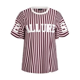 ZIZZI T-Shirt 'Falka' Damen Gr&ouml;&szlig;e 11XL/12XL rot / wei&szlig;