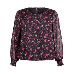 ZIZZI Bluse 'Paula' Damen Gr&ouml;&szlig;e 9XL/10XL hellpink / schwarz