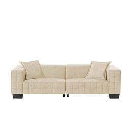 Smart Big Sofa beige Ma&szlig;e (cm): B: 255 H: 69 T: 106.0 &raquo; M&ouml;bel Kraft