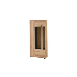M&ouml;bel Kraft Vitrine braun Ma&szlig;e (cm): B: 90 H: 200 T: 37.0 &raquo; M&ouml;bel Kraft