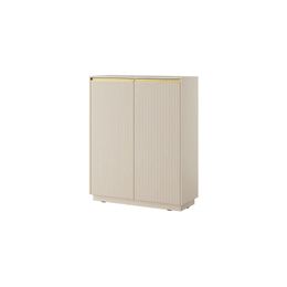M&ouml;bel Kraft Highboard beige Ma&szlig;e (cm): B: 103,5 H: 127 &raquo; M&ouml;bel Kraft