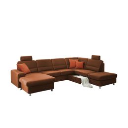 Kollektion Kraft Wohnlandschaft Steel Marc orange Ma&szlig;e (cm): B: 311 H: 85 T: 245.0 &raquo; M&ouml;bel Kraft