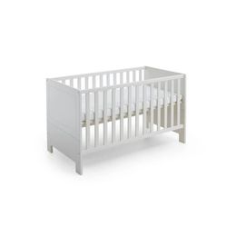 M&ouml;bel Kraft Babybett Thilo wei&szlig; Ma&szlig;e (cm): B: 142 H: 86 &raquo; M&ouml;bel Kraft