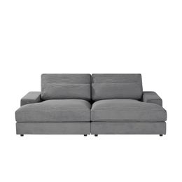 M&ouml;bel Kraft Lounge Sofa Branna grau Ma&szlig;e (cm): B: 232 H: 88 T: 164.0 &raquo; M&ouml;bel Kraft