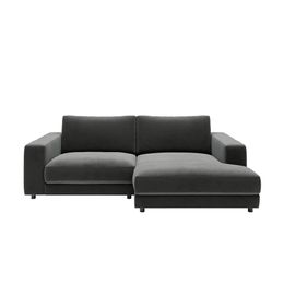 Jette Home Ecksofa In Feincord Sila grau Ma&szlig;e (cm): B: 250 H: 85 T: 170.0 &raquo; M&ouml;bel Kraft