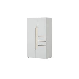 M&ouml;bel Kraft Kleiderschrank ZE+ grau Ma&szlig;e (cm): B: 110 H: 202 T: 61.0 &raquo; M&ouml;bel Kraft