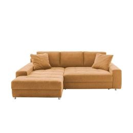 bobb Ecksofa Arissa de Luxe gelb Ma&szlig;e (cm): B: 258 H: 84 T: 181.0 &raquo; M&ouml;bel Kraft