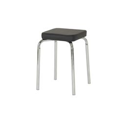 M&ouml;bel Kraft Hocker schwarz Ma&szlig;e (cm): B: 31 H: 47 T: 31.0 &raquo; M&ouml;bel Kraft