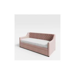 M&ouml;bel Kraft Schlafsofa Hayle rosa/pink Ma&szlig;e (cm): B: 110 H: 96,5 &raquo; M&ouml;bel Kraft