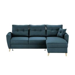M&ouml;bel Kraft Ecksofa Carla blau Ma&szlig;e (cm): B: 230 H: 93 T: 159.0 &raquo; M&ouml;bel Kraft