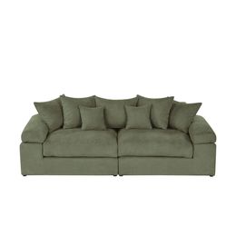 Smart Big Sofa Lionore gr&uuml;n Ma&szlig;e (cm): B: 242 H: 86 T: 121.0 &raquo; M&ouml;bel Kraft