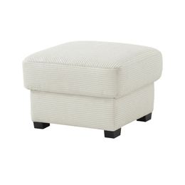 bobb Hocker mit Boxspringpolsterung Lisa de Luxe grau Ma&szlig;e (cm): B: 61 H: 47 T: 61.0 &raquo; M&ouml;bel Kraft