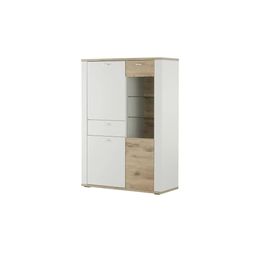 Primo Highboard grau Ma&szlig;e (cm): B: 103 H: 145 T: 42.0 &raquo; M&ouml;bel Kraft