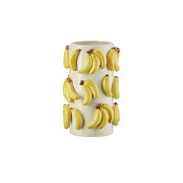 HOME STORY Vase Bananen gelb Dolomite Ma&szlig;e (cm): H: 26 &Oslash;: 16.6 &raquo; M&ouml;bel Kraft