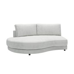 Jette Home Element Abschluss rund links in Feincord Modulsofa Sila grau Ma&szlig;e (cm): B: 205 H: 85 T: 166.0 &raquo; M&ouml;bel Kraft