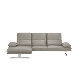W.Schillig Ecksofa aus Mikrofaser Broadway grau Ma&szlig;e (cm): B: 291 H: 94 T: 164.0 &raquo; M&ouml;bel Kraft