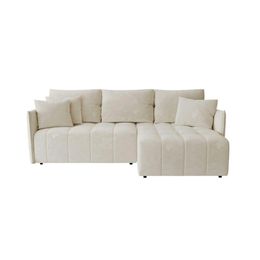 M&ouml;bel Kraft Ecksofa Onil beige Ma&szlig;e (cm): B: 245 H: 85 &raquo; M&ouml;bel Kraft
