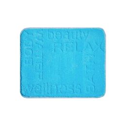 Grund Badematte blau Synthetik Ma&szlig;e (cm): B: 40 H: 1,8 &raquo; M&ouml;bel Kraft