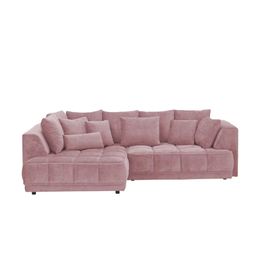 Twist Ecksofa Tiga rosa/pink Ma&szlig;e (cm): B: 285 H: 88 T: 205.0 &raquo; M&ouml;bel Kraft