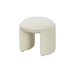 M&ouml;bel Kraft Hocker creme Ma&szlig;e (cm): B: 44 H: 42 T: 44.0 &raquo; M&ouml;bel Kraft