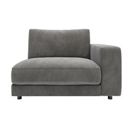 Jette Home Element Einsitzer Armlehne rechts in Cord Modulsofa Sila grau Ma&szlig;e (cm): B: 125 H: 85 T: 127.0 &raquo; M&ouml;bel Kraft