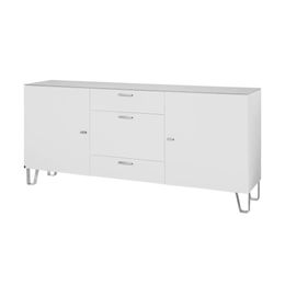 Leonardo Sideboard Cube wei&szlig; Ma&szlig;e (cm): B: 189 H: 86 T: 42.0 &raquo; M&ouml;bel Kraft