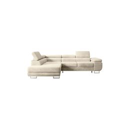 Selsey Ecksofa mit Schlaffunktion Stevil beige Ma&szlig;e (cm): B: 275 H: 90 &raquo; M&ouml;bel Kraft