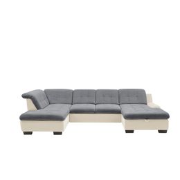 Kollektion Kraft Wohnlandschaft Davinci grau Ma&szlig;e (cm): B: 346 H: 85 T: 195.0 &raquo; M&ouml;bel Kraft