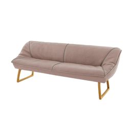 Koinor Polsterbank Leder Alino rosa/pink Ma&szlig;e (cm): B: 228 H: 89 T: 77.0 &raquo; M&ouml;bel Kraft